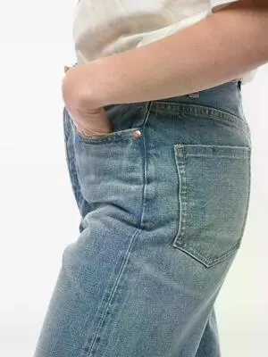 TANAKA Wide-leg Cropped Jeans
