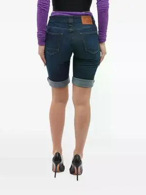 Woolrich Contrast-stitch Denim Shorts
