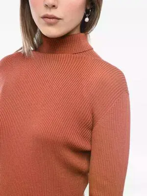 Dsquared2 Ribbed Wool Mini Dress