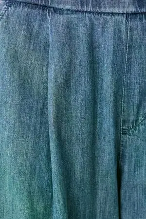 BENETTON Pleated Detail Turn-up Trousers