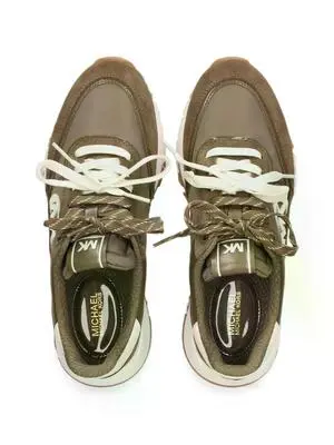 Michael Kors Panelled Logo-patch Sneakers