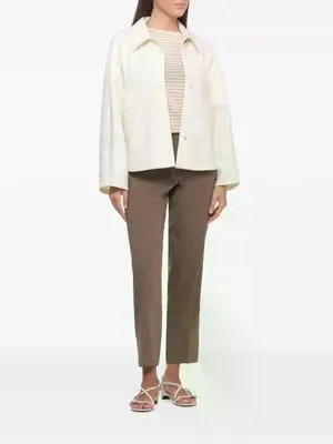 EMME Spread-collar Raglan-sleeve Jacket