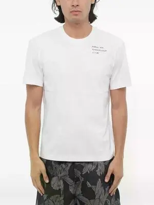 Neil Barrett Slogan-print Crew-neck T-shirt