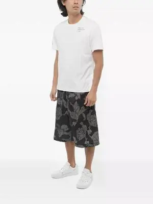 Neil Barrett Slogan-print Crew-neck T-shirt