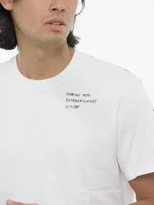 Neil Barrett Slogan-print Crew-neck T-shirt