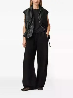 ALLSAINTS Flor Leather Gilet