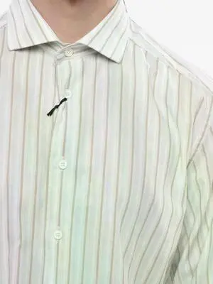 Corneliani Striped Buttoned Shirt