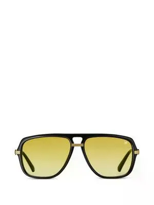 VINTAGE FRAMES COMPANY Mirage Aviator Sunglasses - Black