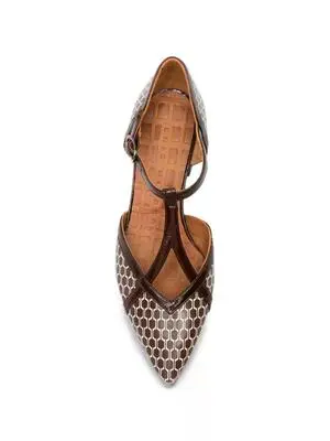 Chie Mihara Hidrow Geometric-print T-bar Pumps