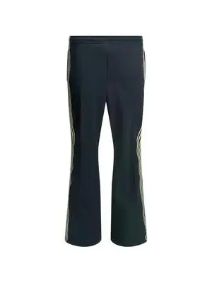 Kapital Sailor Side-stripe Logo-patch Track Pants - Blue
