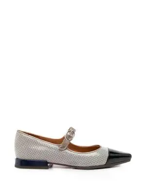 Chie Mihara Gallet Buckle-fastening Cap-toe Ballet Flats