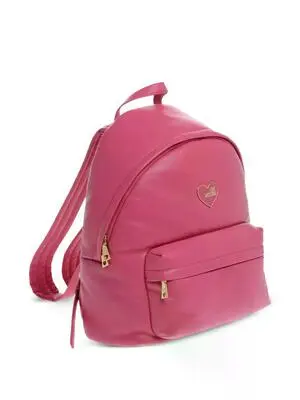 Moschino Heart-plaque Backpack