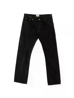 ANTIK DENIM Logo Plaque Jeans - Black