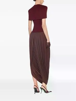 CHATS BY C.DAM Amiri Twisted Draped Dress