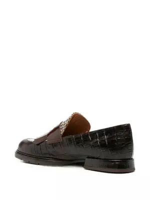 Chie Mihara Jeluse Croc-effect Loafers