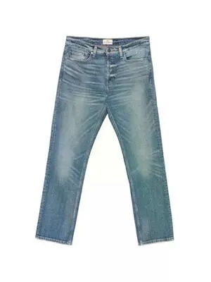 ANTIK DENIM Anti-dream Distressed Straight-leg Jeans - Blue