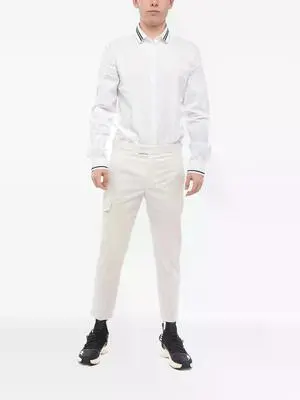 Neil Barrett Beige Cargo Skinny Fit Trousers - Neutrals