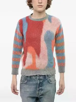 Dsquared2 Tie-dye Heavy-weight Sweater