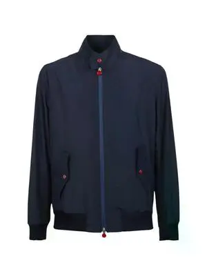 Kiton Zip-up High-neck Bomber Jacket