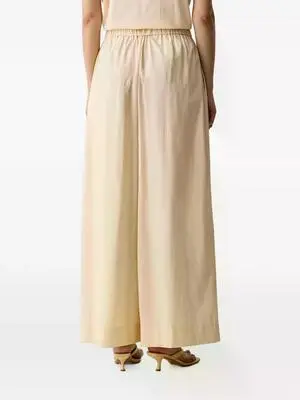 BENETTON Drawstring Waist Wide-leg Trousers