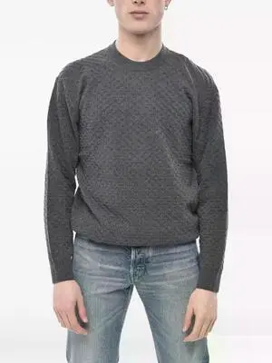 PAOLO PECORA Crew-neck Sweater - Grey