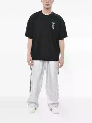 W/STUDIO X Pac-man X Antonia Printed Cotton T-shirt - Black