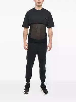 Neil Barrett Mesh-panel T-shirt
