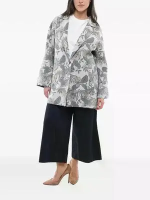Woolrich Floral Jacquard Coat