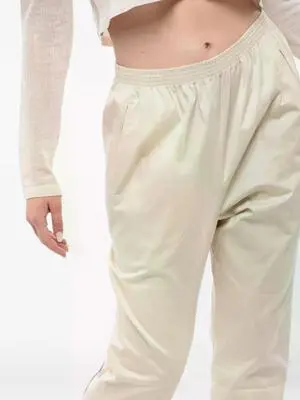 Woolrich Elasticated-waist Flat-front Trousers