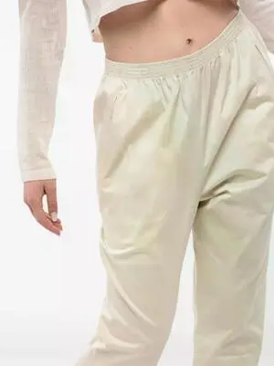 Woolrich Flat-front Elasticated Waist Trousers