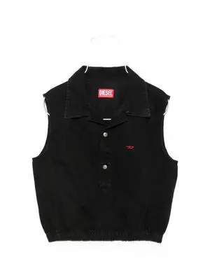 DIESEL® De-drey Cropped Sleeveless Top