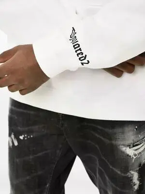Dsquared2 Lettering Print Hoodie
