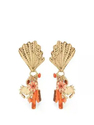 Gas Bijoux Shellita Beach Charm Earrings