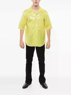 Alexander McQueen Textured-finish Short-sleeve Shirt