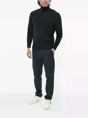PAOLO PECORA Virgin Wool Roll-neck Knit