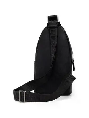 Karl Lagerfeld Logo Print Zip-around Backpack