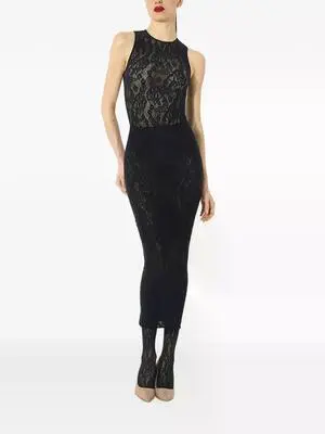Wolford Infinite Rose Net Skirt