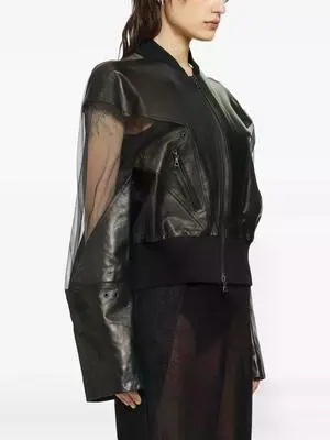 YEHUAFAN Leather Jacket