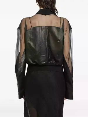 YEHUAFAN Leather Jacket