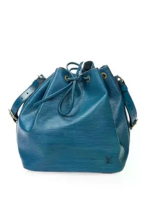 LOUIS VUITTON Noe Épi Pm Bucket Bag - Blue