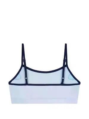 SPORTY & RICH Logo-print Athletic Bra