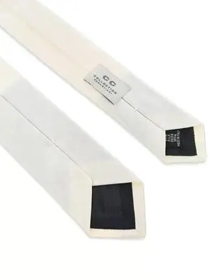 Corneliani Silk Neck Tie - White
