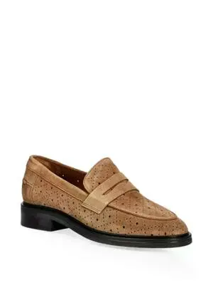 BILLI BI Perforated Penny Loafers