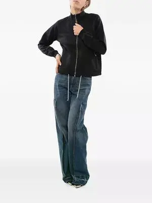 John Richmond Stelet Drawstring Full-zip Sweater