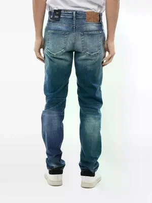 John Richmond Distressed Regular-fit Jeans