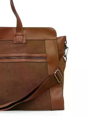 BENETTON Panelled Two-way Handbag