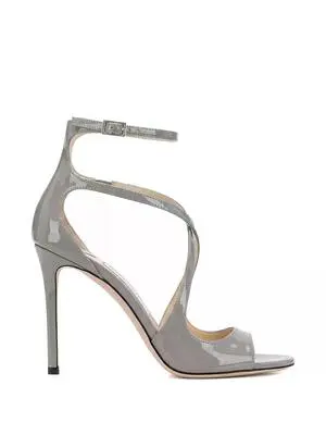 JIMMY CHOO Azia 95 Sandals - Grey