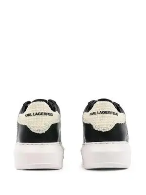 Karl Lagerfeld Embroidered Logo Sneakers