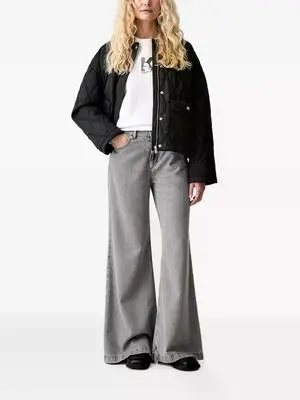 Karl Lagerfeld Quilted Drop-shoulder Jacket