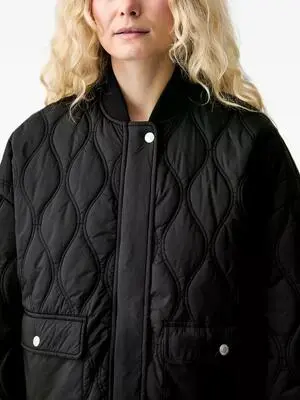 Karl Lagerfeld Quilted Drop-shoulder Jacket
